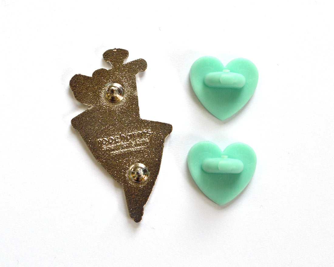 Happy Pipette Enamel Pin – roocharms